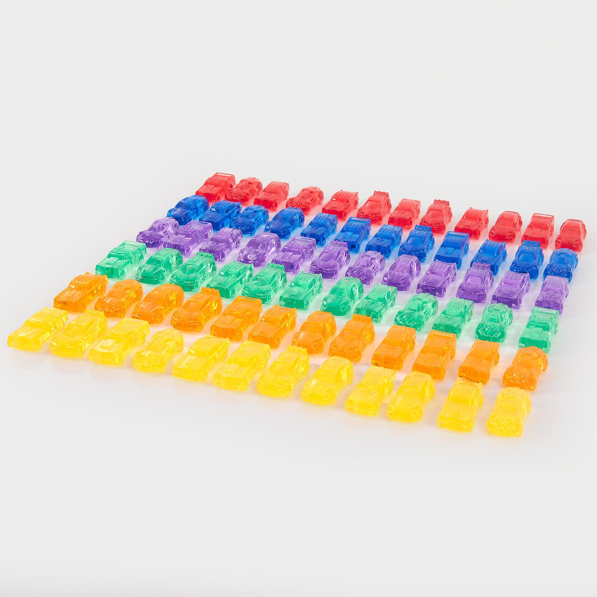 Translucent Colour Cars - Pack of 72 – tickit® EU