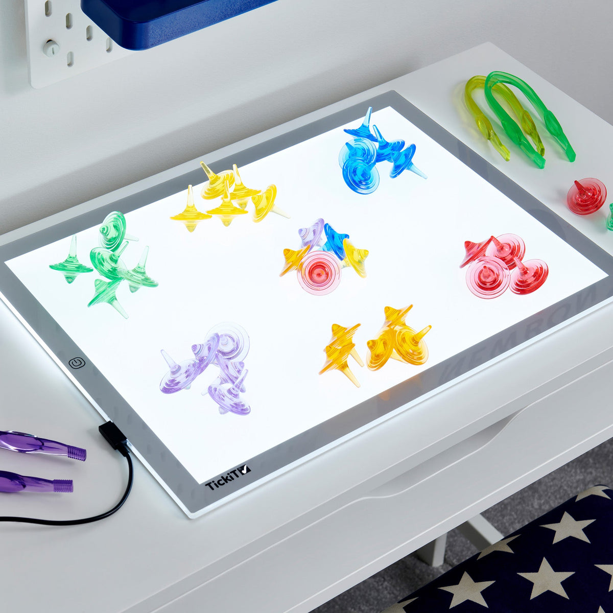 Translucent Colour Spinners - Pack of 36 – tickit® EU