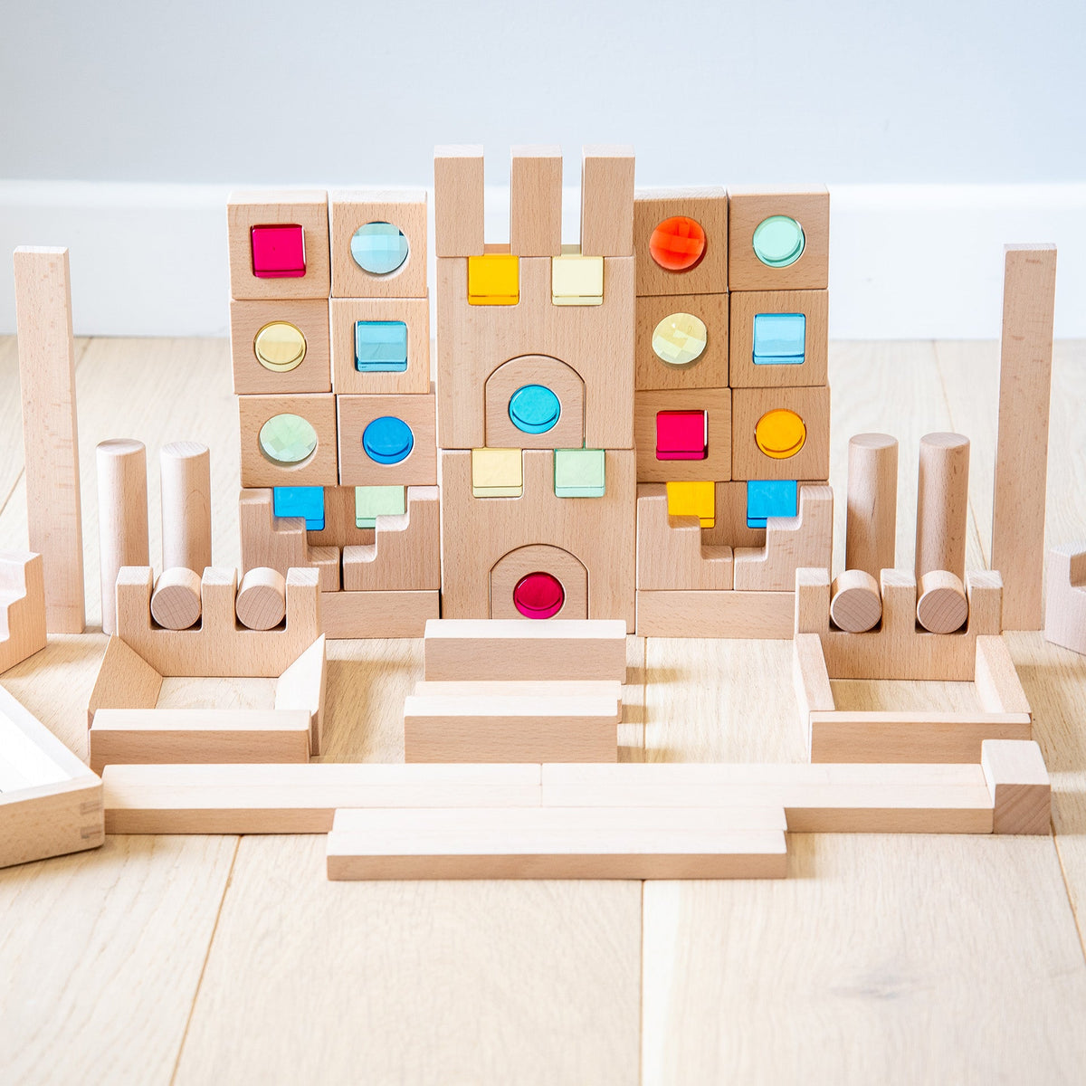 Wooden Building Gem Blocks Super Set – tickit® EU
