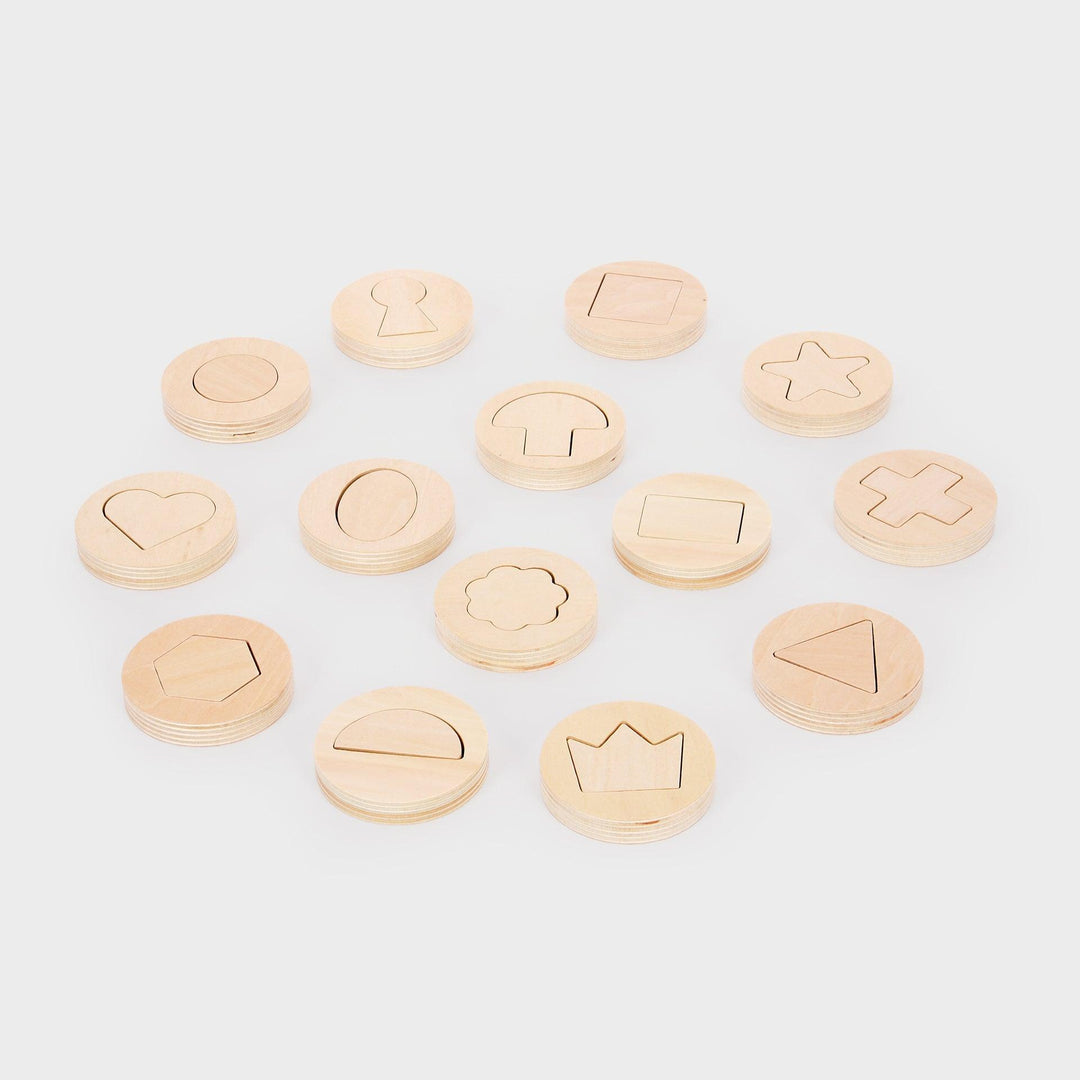 tickit® Inside Outside Wooden Shapes – tickit® EU