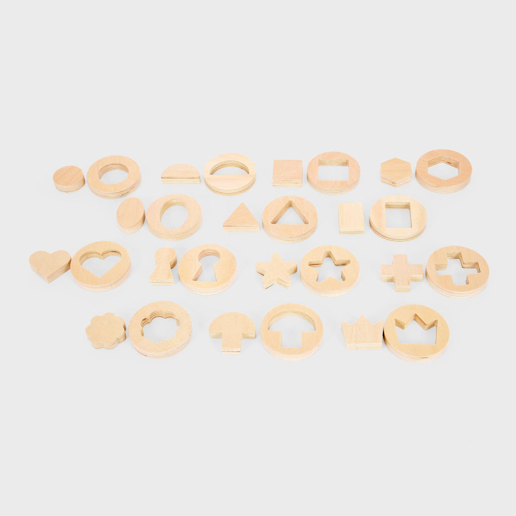 Inside Outside Wooden Shapes – TickiT EU