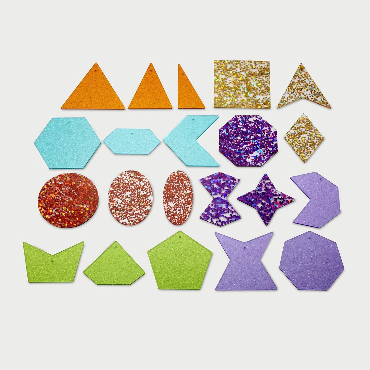 tickit® Rainbow Glitter Shapes – tickit® EU